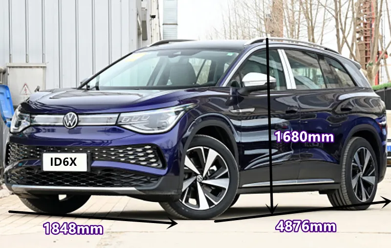 Dfs 2022 Ev Energy Vw Id6 X Car Volkswagen Electric Sports Vehicle Suv ...