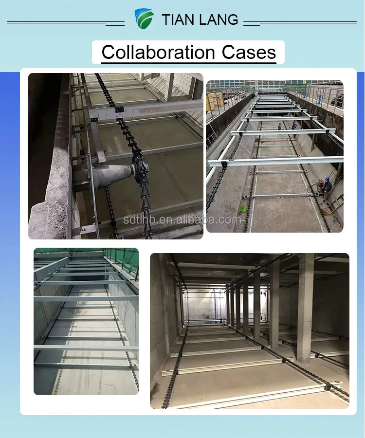Plastic Chain Mud Scraper for Rectangular Mud Sedimentation Sludge ...