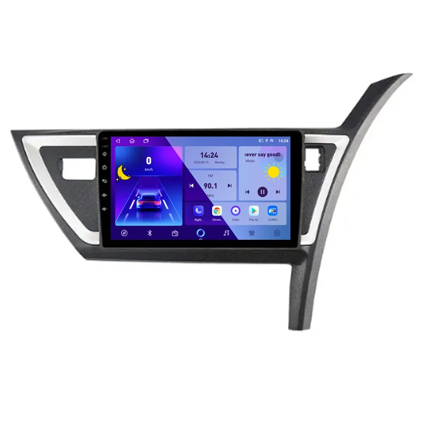 8 Core Android Head Unit Intelligent Screen GPS Navigation 4G For ...