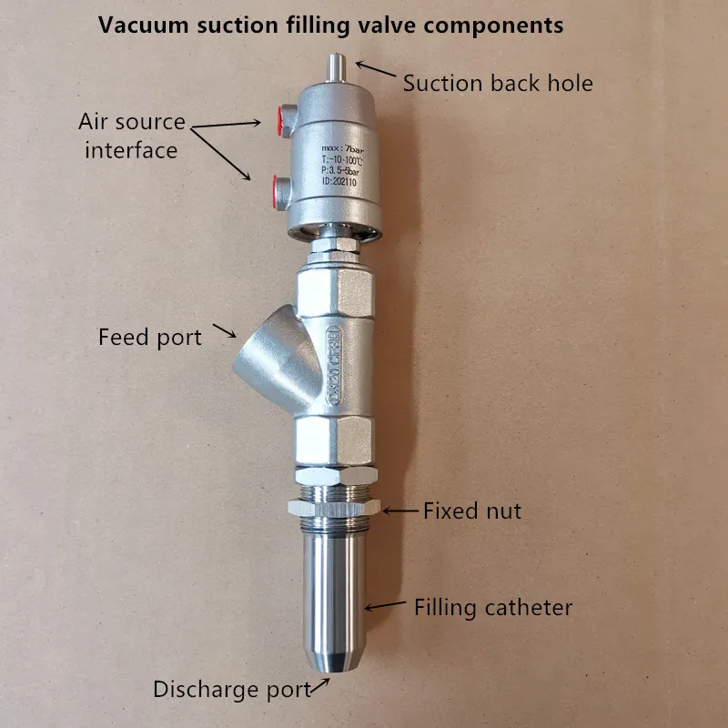 Efficient Liquid Filling with Guanyu's Suction Vacuum Valve