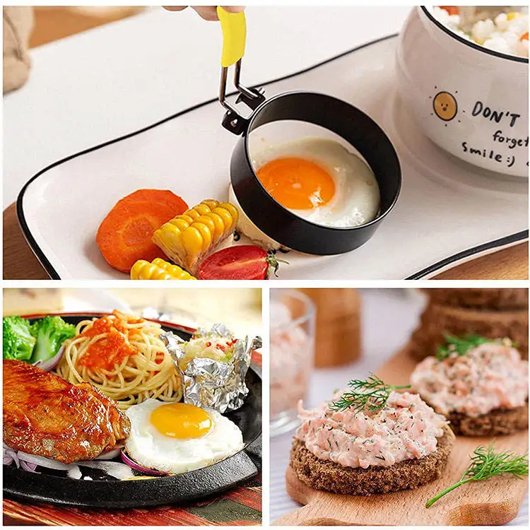 2-in-1 Function Omelette Maker Round Omelette Maker Round Handheld ...