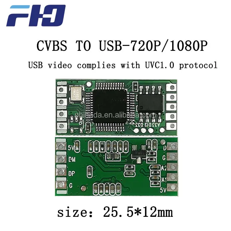 Analog Video To Usb Module Av Cvbs To Usb Digital Signal Development ...