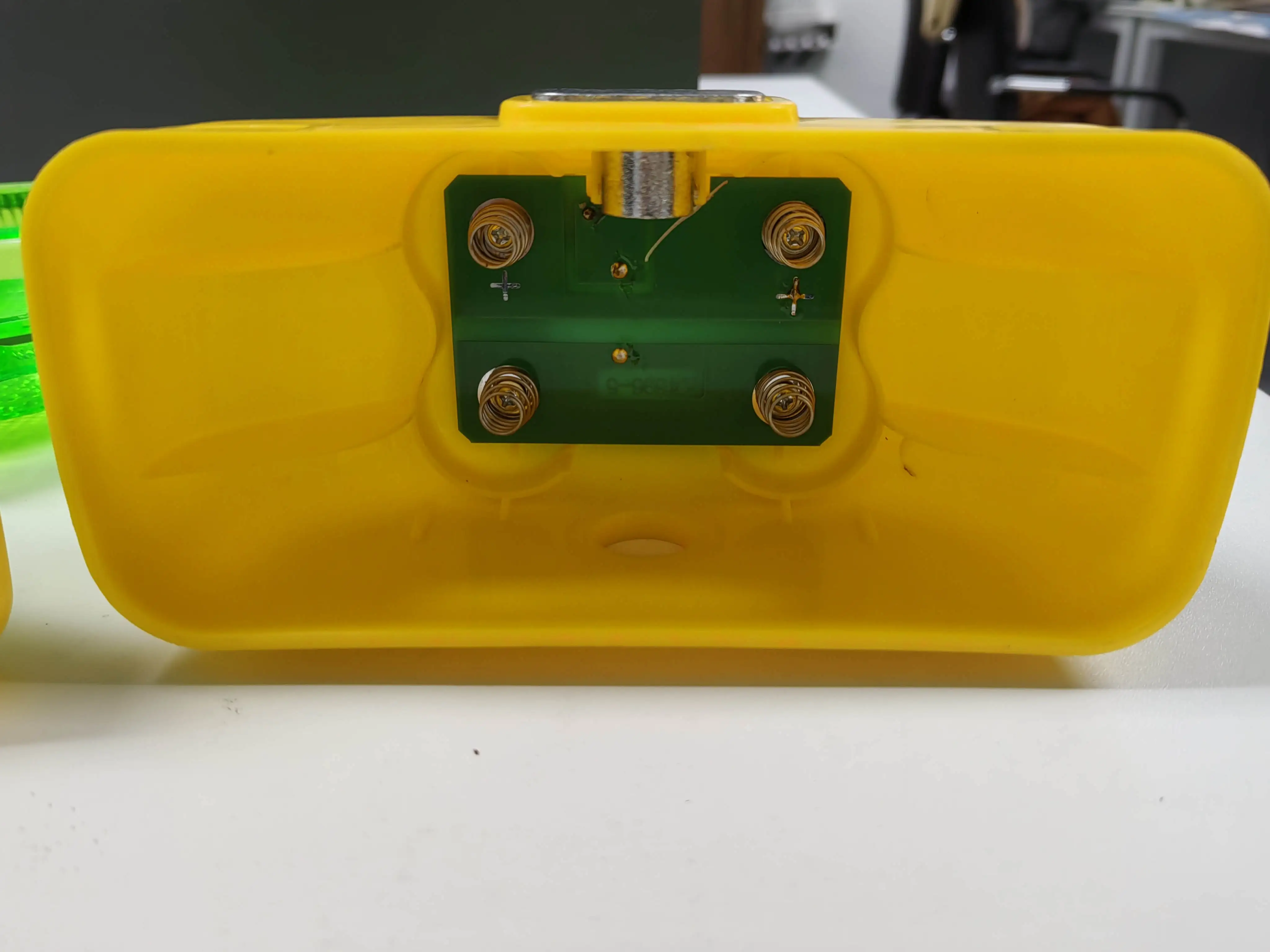 Traffic Yellow Blinking Led Warning Barricade Light Construction Site ...