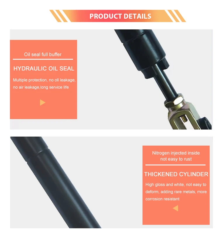 Pneumatic Bar of Surgical Nursing Bed Hydraulic Support Rod for Lifting ...