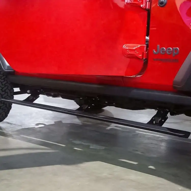 Electric Retractable Running Boards for Jeep Wrangler Rubicon 4 Door ...