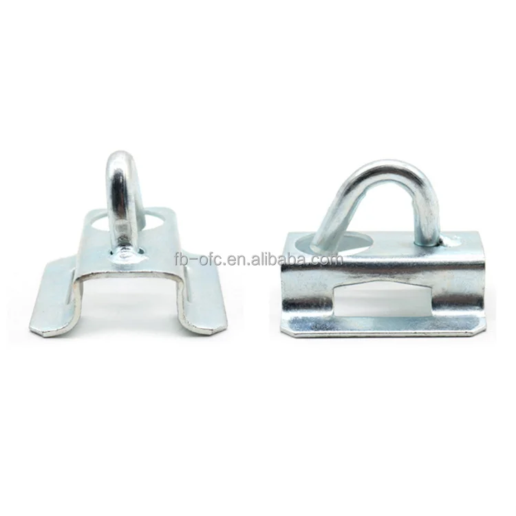 Factory Fiber Optical Cable Clamp With Galvanized Iron Pole Ring Hook ...