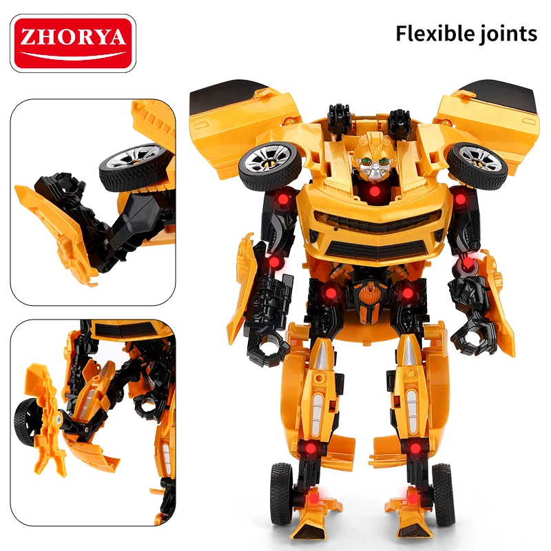 Zhorya Fighter Toy Assemble Deformation Toy Robot Intelligent ...