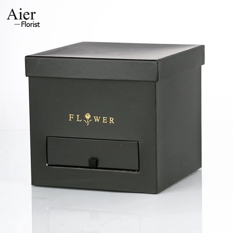 Aierflorist Hotselling square Flower Box Floral Paper Box square ...