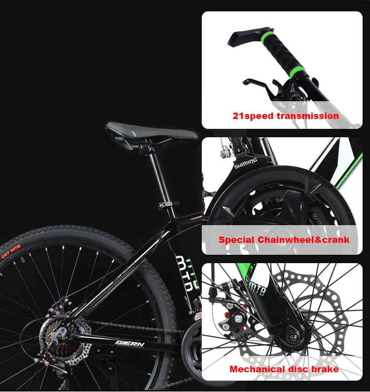 Supanda 26 27.5 Inch 21 Speed Mountain Bike - Durable & Versatile