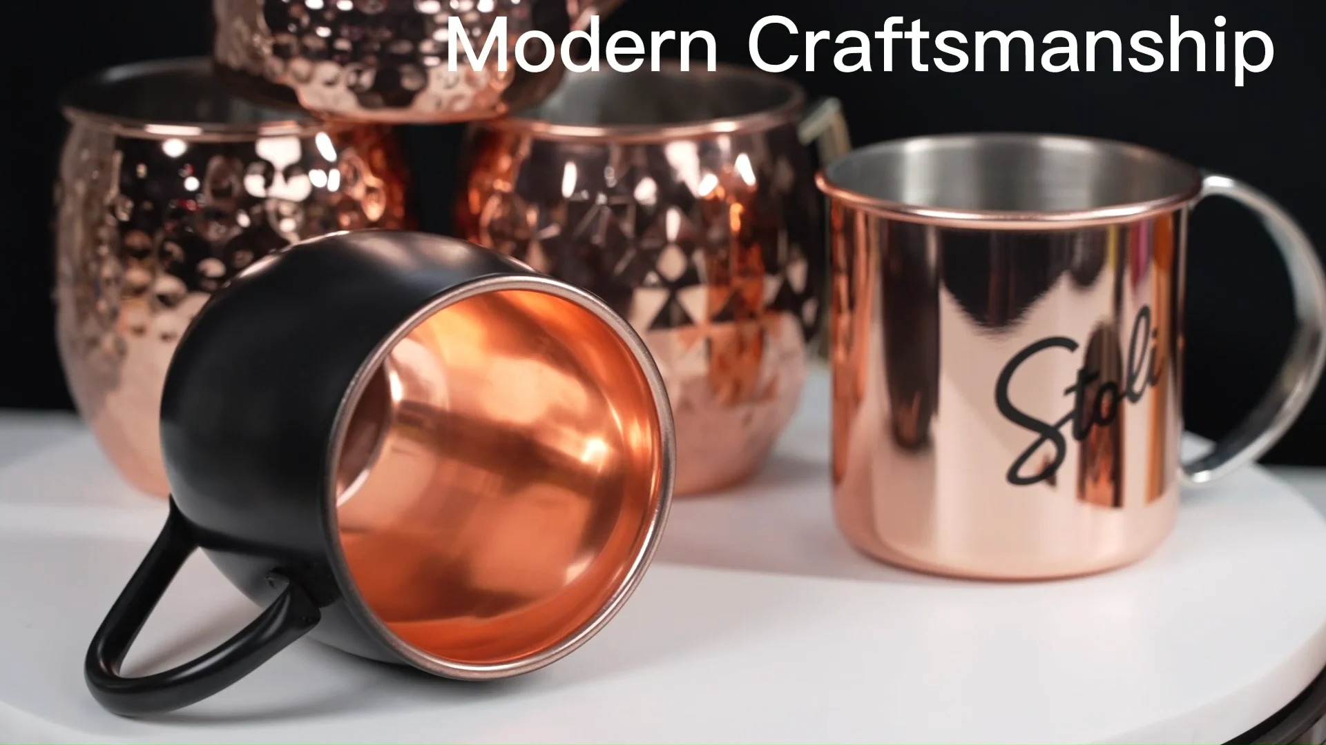 Guinness Corona Samuel Adams Blue Moon Copper Barrel Mug For Moscow ...