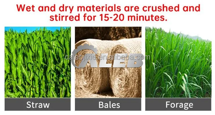 Vertical Horizontal Type TMR Fodder Mixing Machine for Cattle Feed