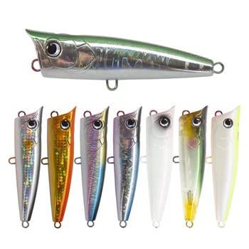 Hunthouse Fishing Lure Popper 90mm 23g Topwater Abs Hard Plastic 8 ...