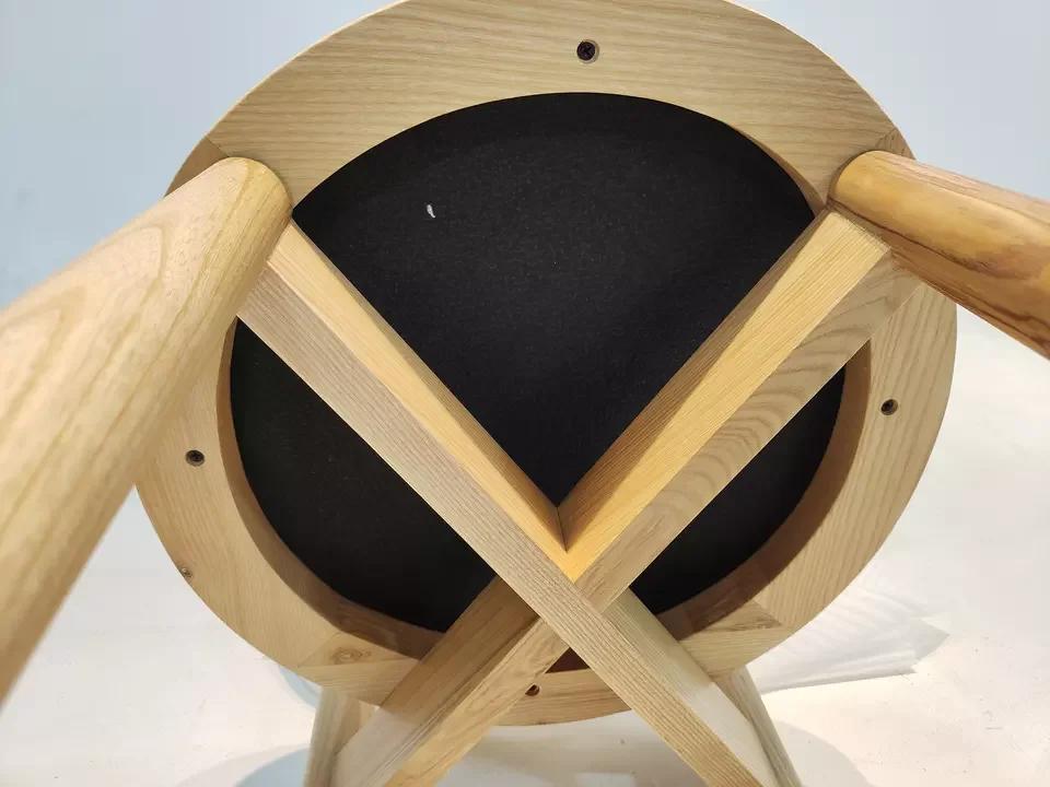 Luxury Nordic Lamb Wool Leisure Chair - Modern Dining Furniture