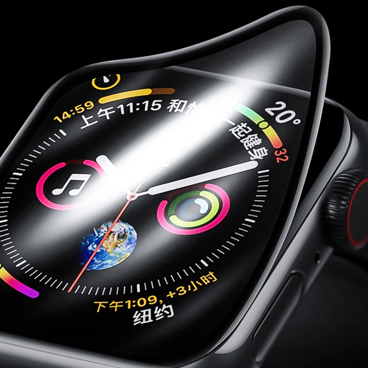 Lito Pmma Protective Flexible Iwatch Tempered Glass Film For Apple ...