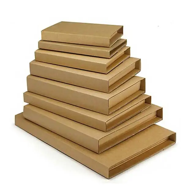 Custom Corrugated Packaging - Book Mailer Gusset Box