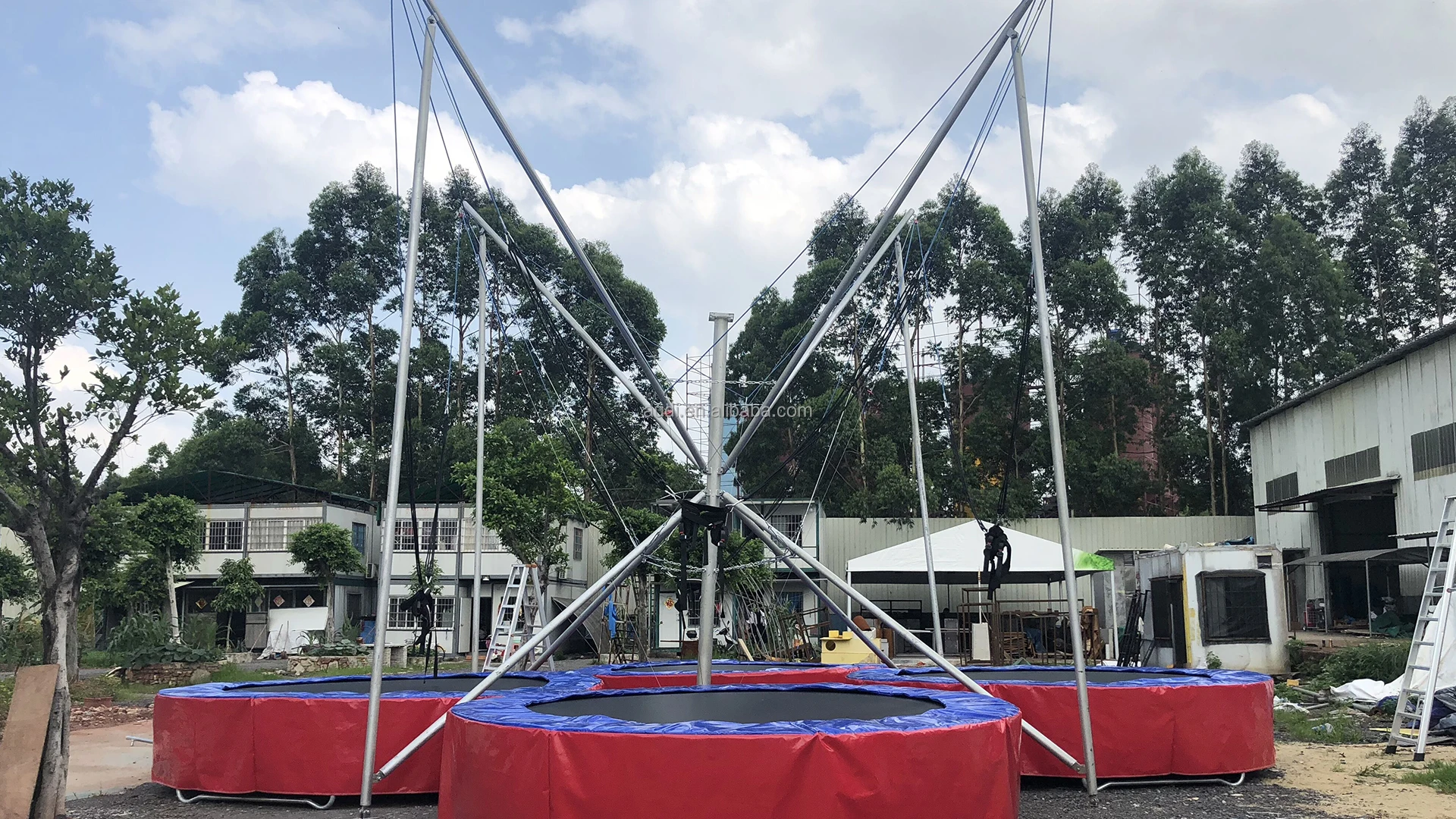 Euro Bungee Inflatable Game Bungee Jumping Bed for Sale Buy Euro Bungee ...