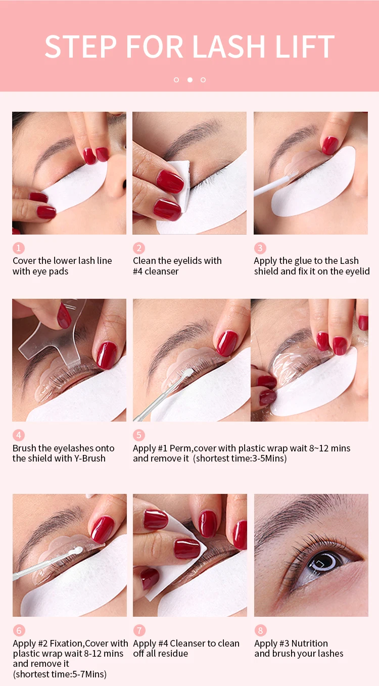 ICONSIGN Lash Lift Perm Tint Kit - Quick Eyelash Curling