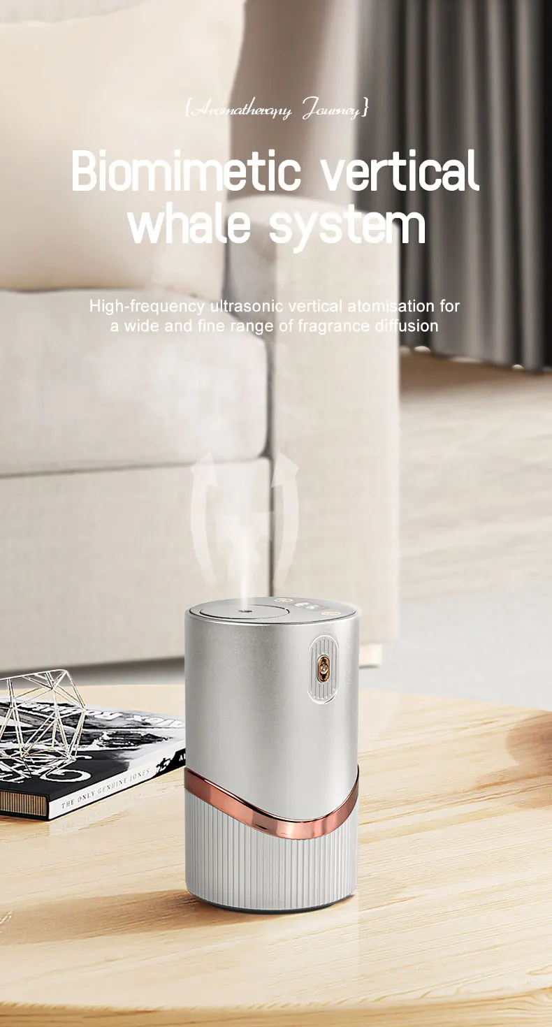 Electric Essential Oil Car Aroma Waterless Usb Air Scent Home Fragrance ...
