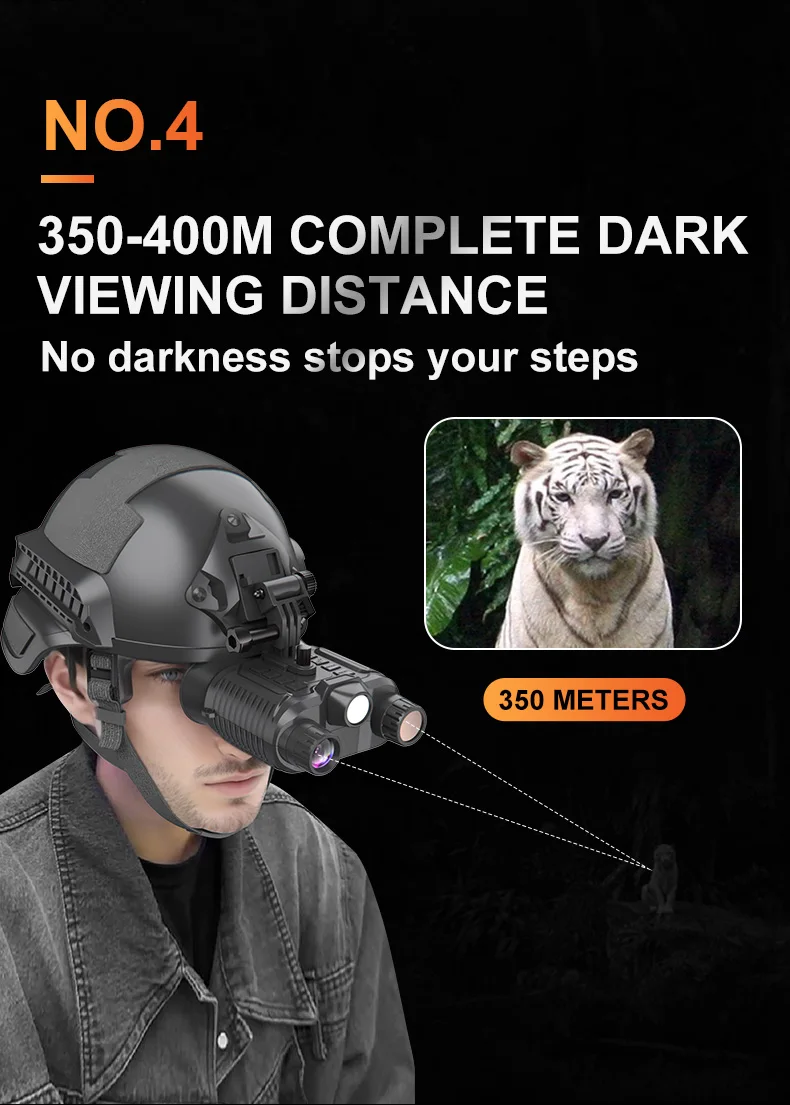 New Arrivals 4K Night Vision Binoculars 8X Digital Zoom Infrared HD ...