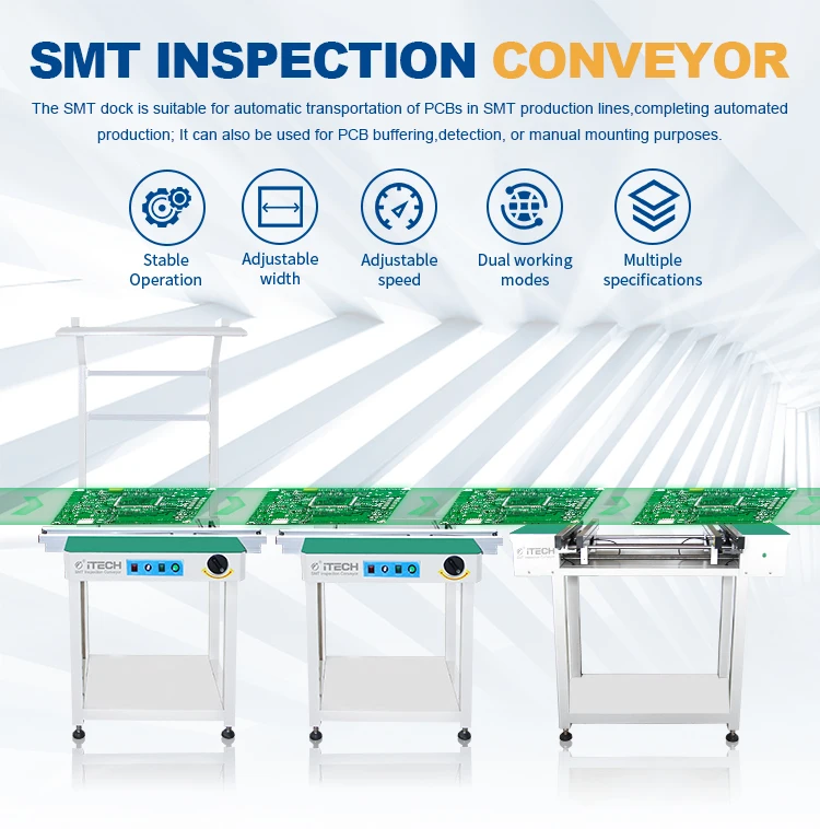 ITECH CVY-A500 SMT PCB Inspection Conveyor - Precision & Efficiency