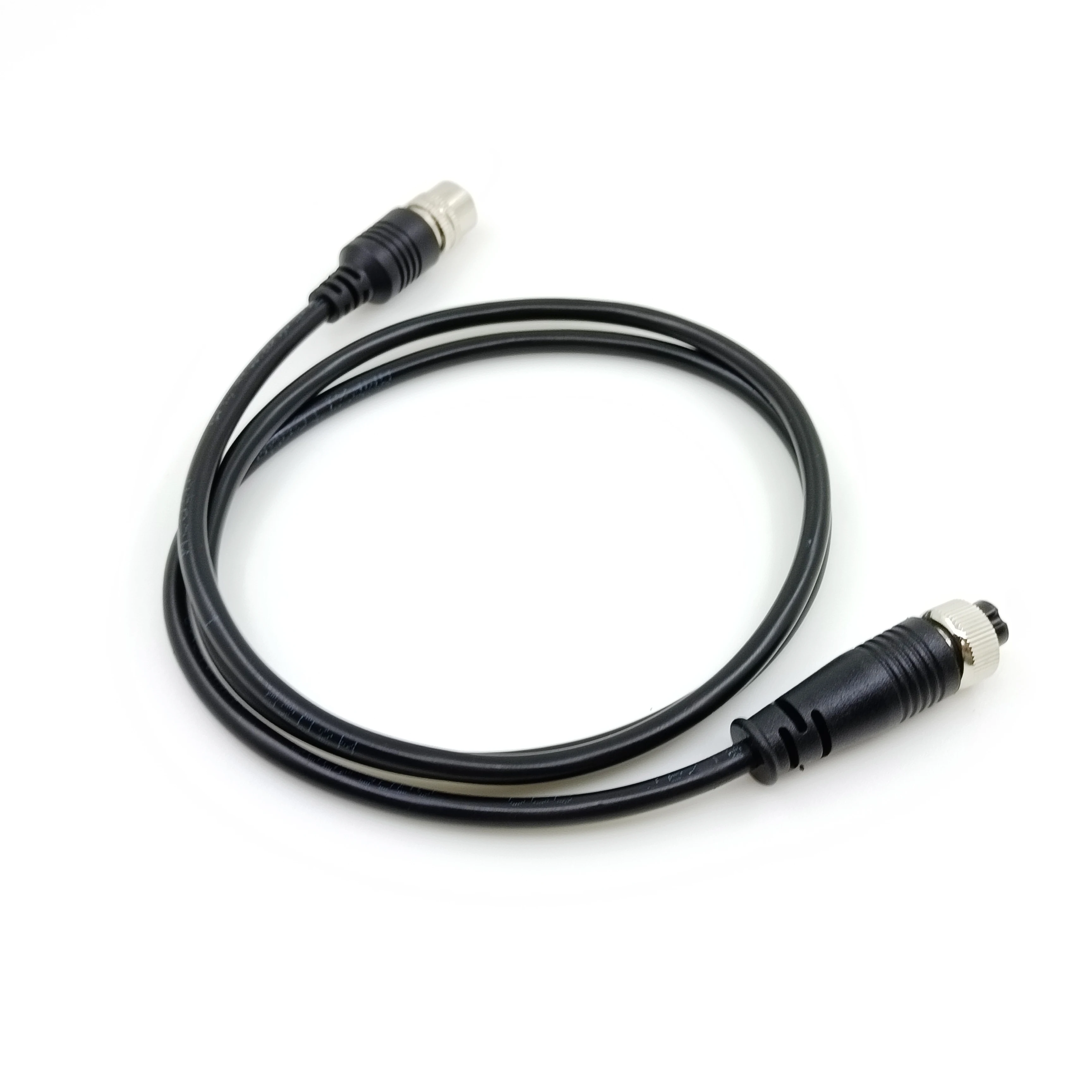 Gx12 Cable Connectors 4 Pin Butt Joint Extension Cable Plug Male To ...