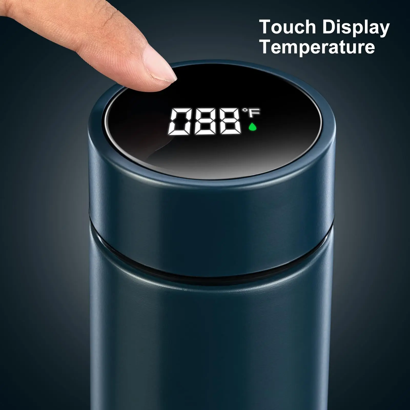 Smart Water Bottle Vacuum Insulated Stainless Steel Water Bottle With Temperature Display - Buy ...