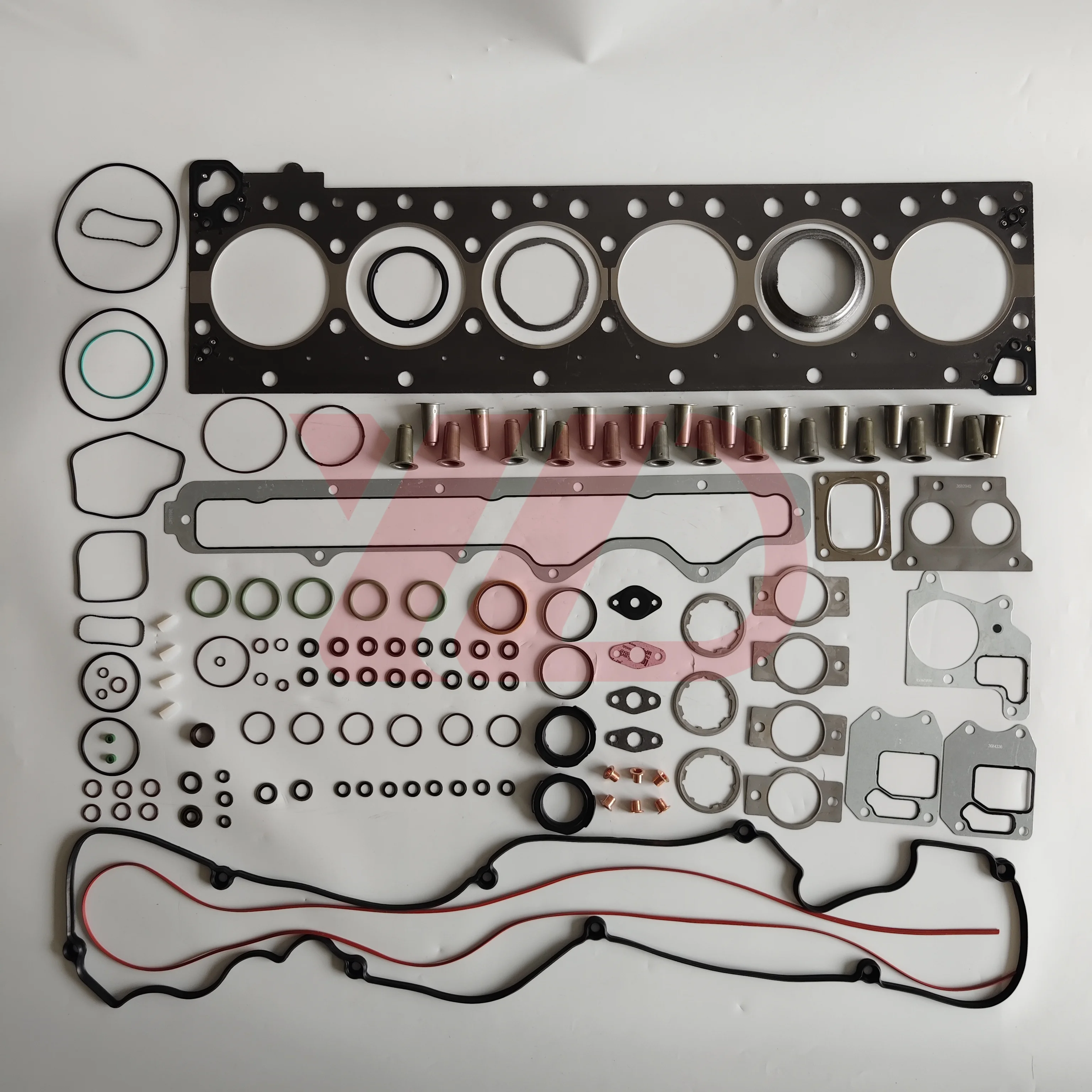 Diesel Engine Parts Qsx15 Isx15 Upper Engine Gasket Set 4376104 4352146 ...