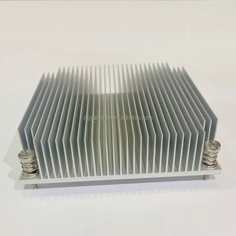 T6 6061 Aluminum Fins Heatsink Design for Lamp Amplifier Projector ...