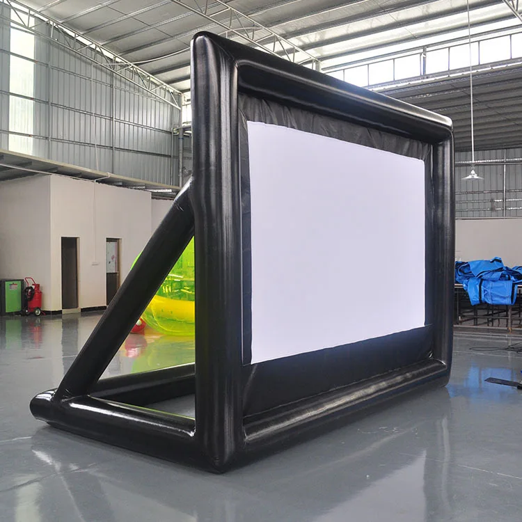 Large Inflatable TV Movie Screen Projector Foldable Portable Outdoor ...