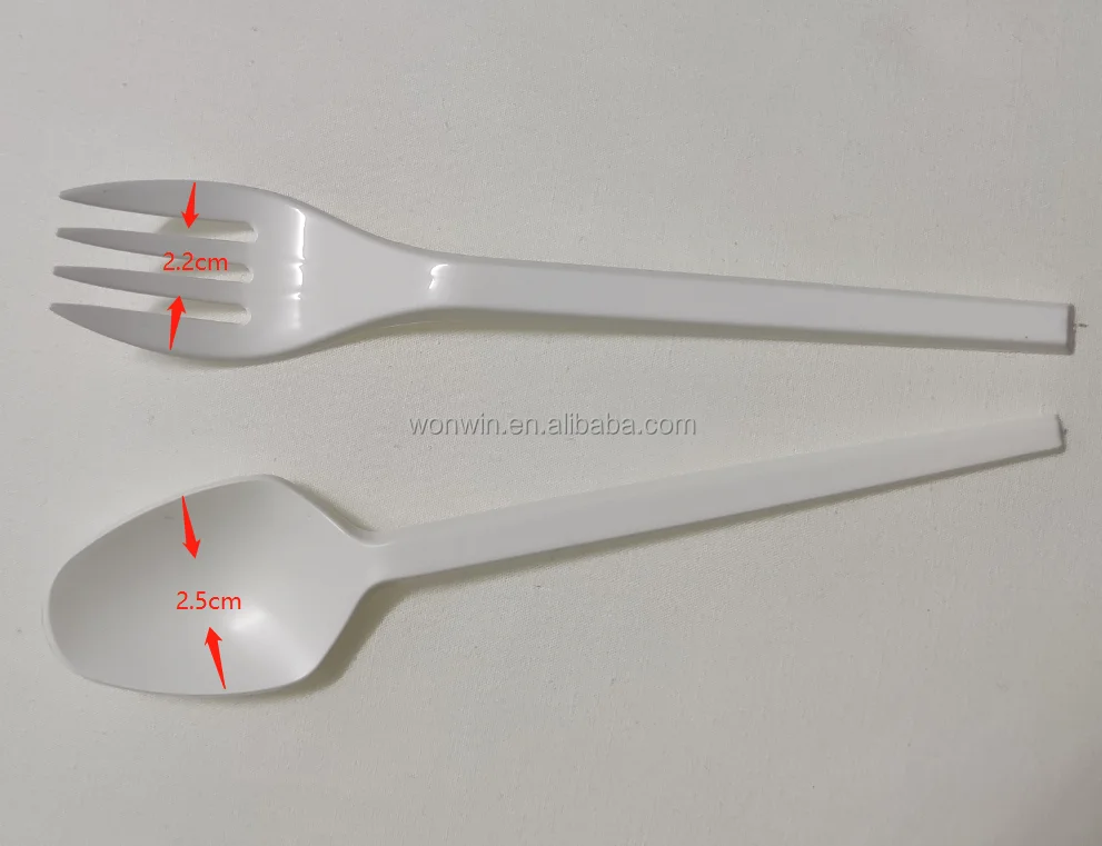Garpu Plastik Pp Ukuran Kecil Mini 12.5cm,Garpu Salad 5 Inci Untuk Anak ...