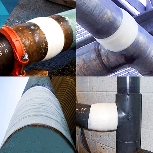 Temporary Seal on Damaged Tube or Pipe - Permanent Repair