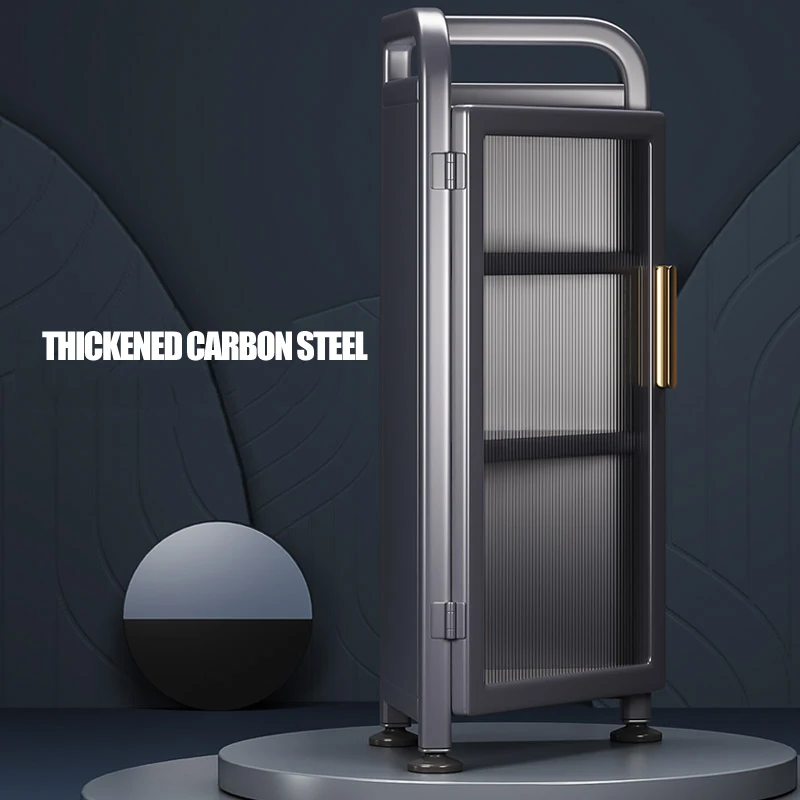 Corner Storage Cabinet 3 Tier Triangle Cabinets Furniture - Floor ...