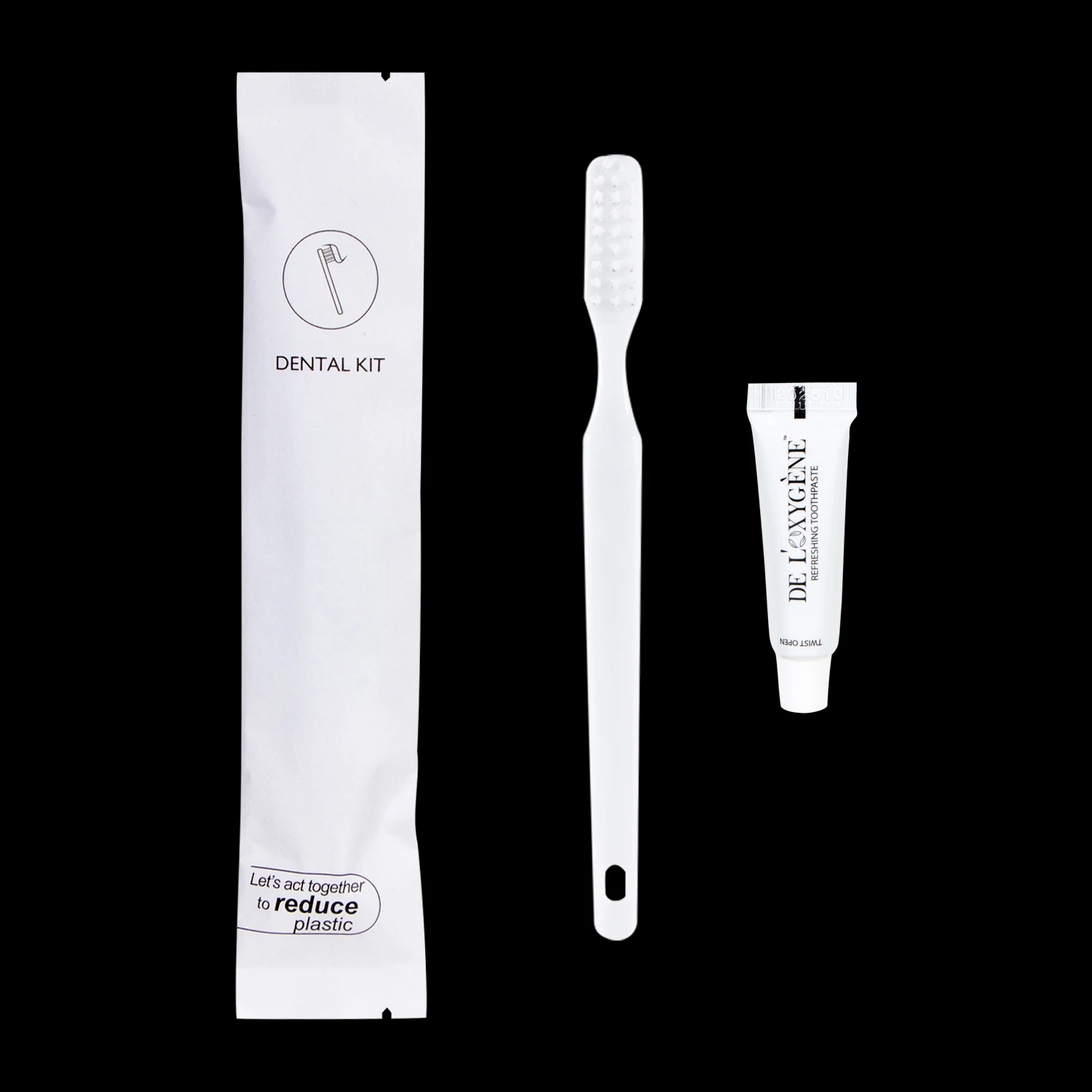 Dental Hygiene Kit Disposable Adult Hotel Toothbrush Kit - Buy Dental ...