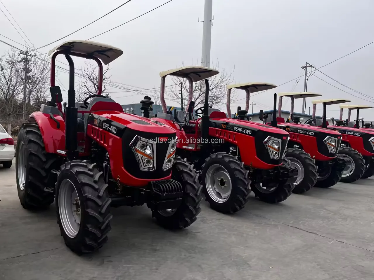 Mini Agricultural Tractor 704 70hp 80hp 90hp Agriculture Tractors ...