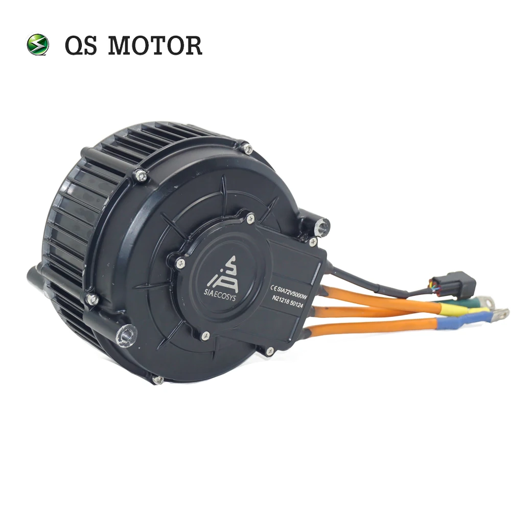 QS MOTOR 5000W Mid Drive Motor Kit for Electric Bikes | 165 Model with ...