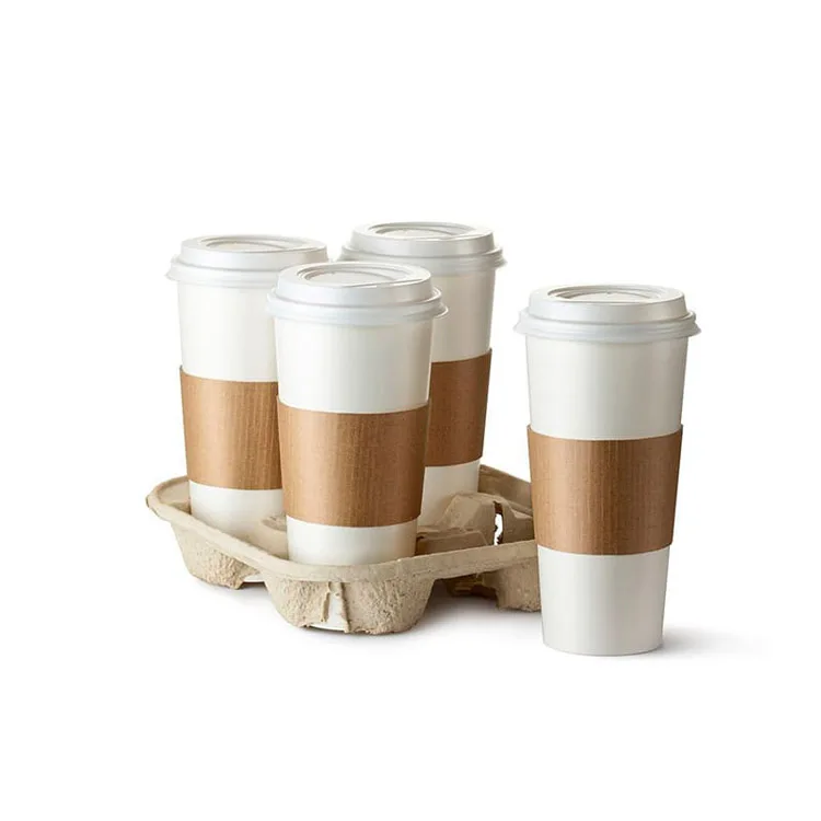 Pe Coated Paper Cups 6oz 9oz 12oz Disposable Ripple Wall Paper Cups ...