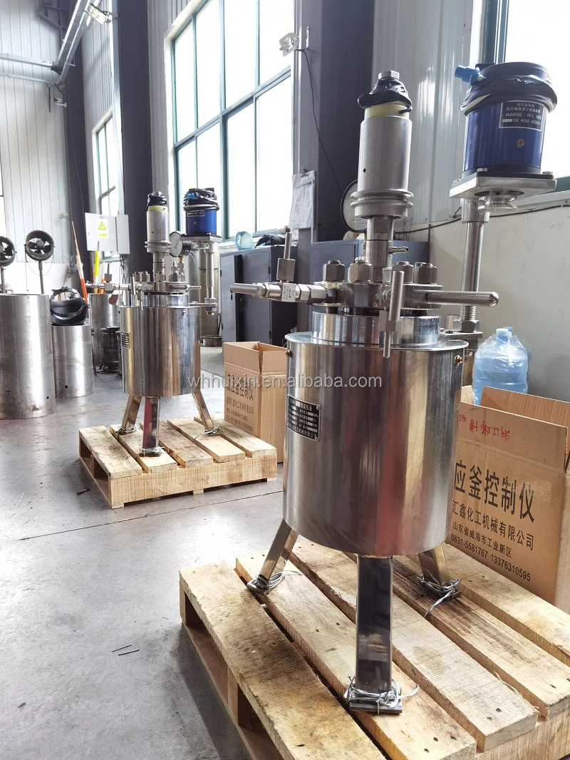 Stainless Steel High Vacuum Pressure 2L Lab Scale Pyrolysis Reactor