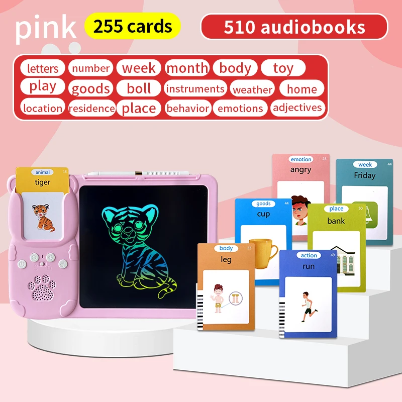 Hot Sale Kids Preschool Educational Toys - Talking Flash Cards