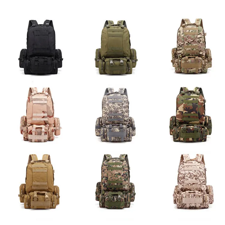 Tactique 53l 50l Large Oxford Tactical Gear Bag Molle Waterproof ...