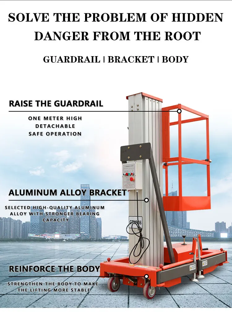 Single Person Hydraulic Lifts - Efficient Platform Solutions