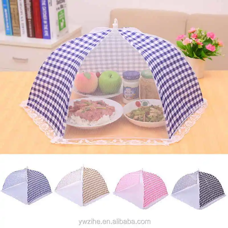 Food Dish Cover Barbecue Picnic Kitchenware Kitchen Folding Net Food ...
