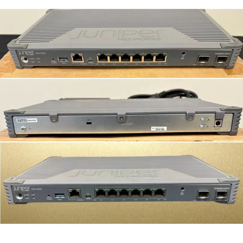 SRX300-SYS-JB Juniper SRX300 6 Port 1U Network Security Services ...