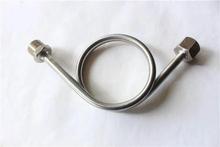 SWAGELOK Type SS Pressure Gauge Coil Syphon Pipe 6000 Psi