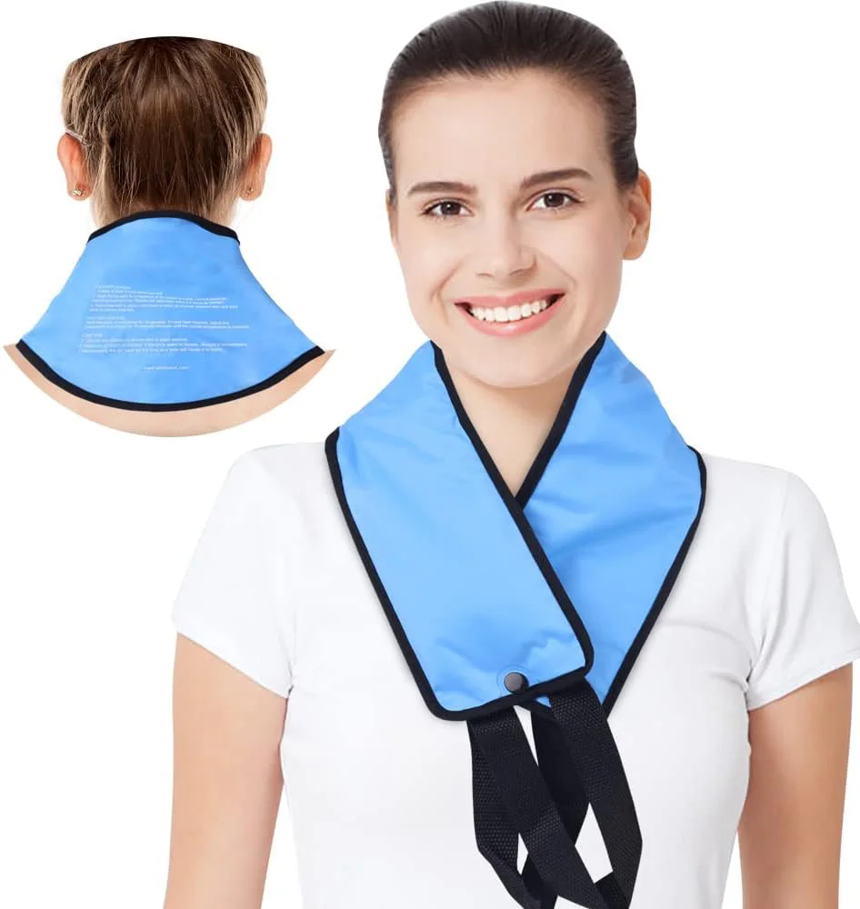 Pakcare Coolig Neck And Shoulder Wrap Gel Cooling Neck Cooler Ice Pack ...