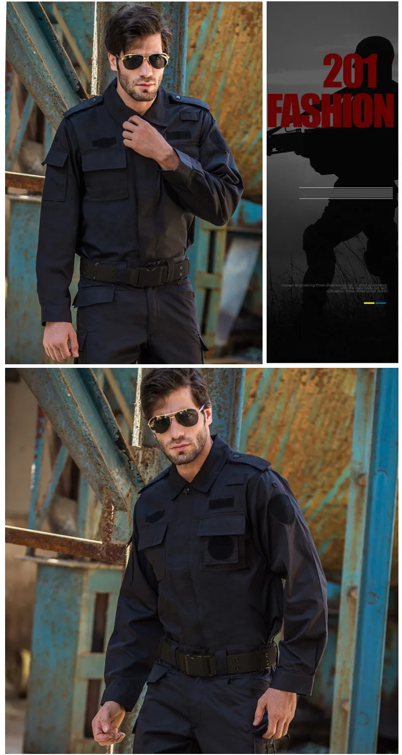 Prison Guard Uniforms - Tactical Blue Security Officer Gear