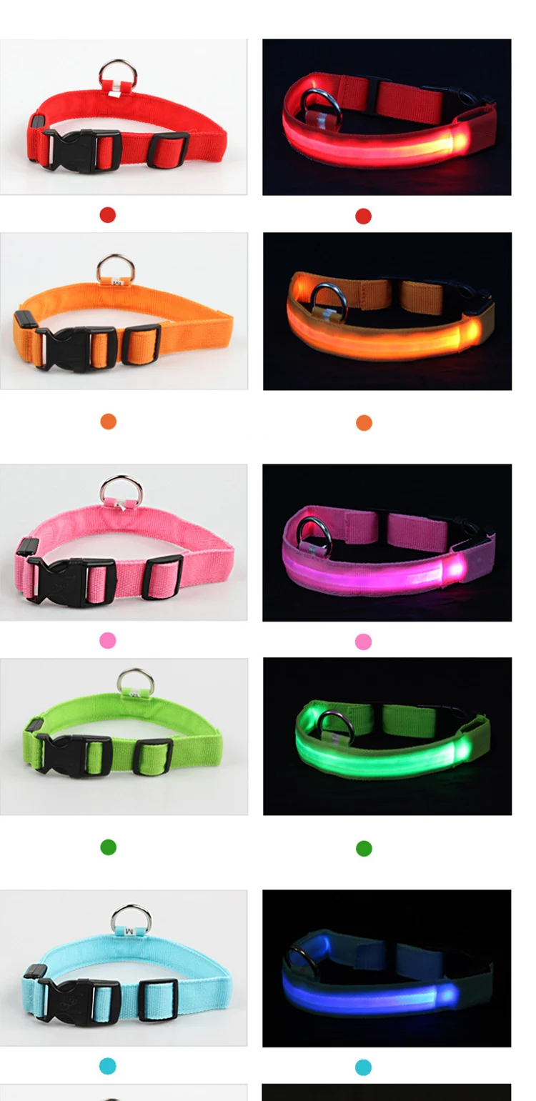 LED Flashing Dog Collar - Safety & Style for Every Walk