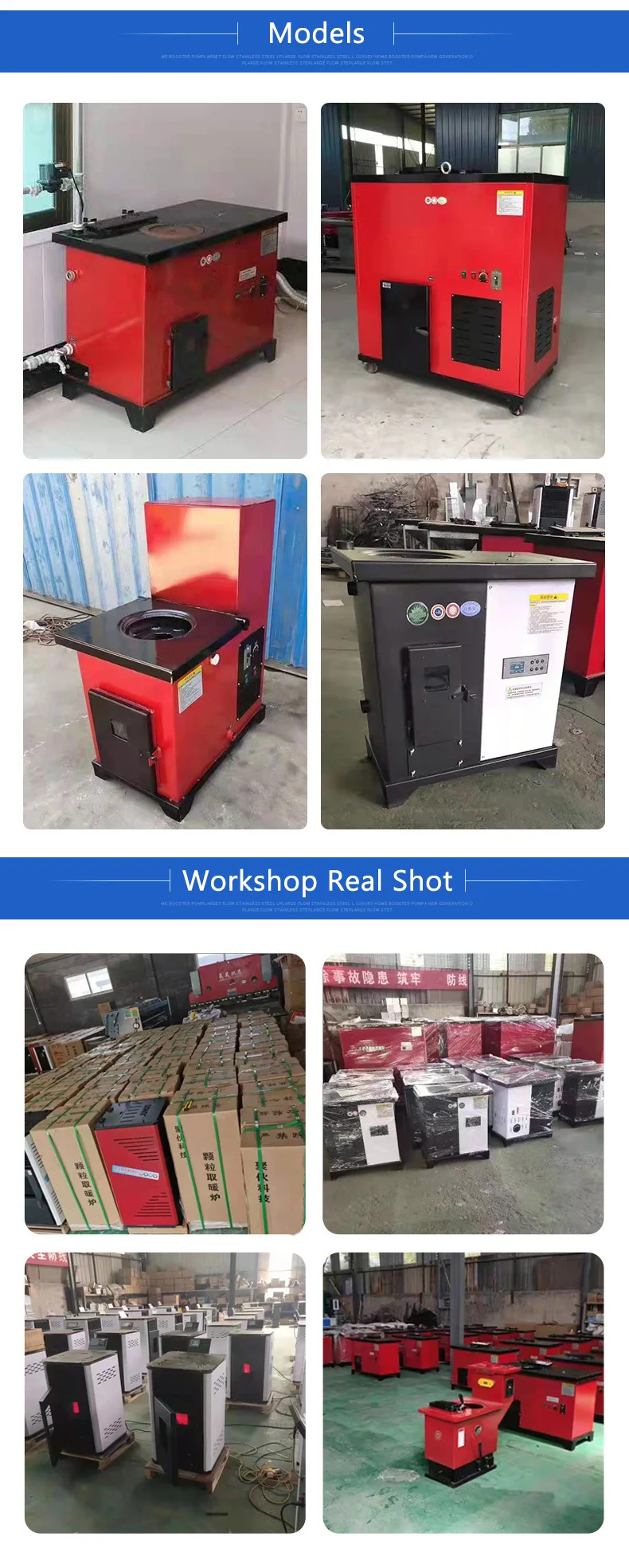 Wood Pellet Water Circulation Stove Furnace Boiler Hydro Biomass Pellet ...