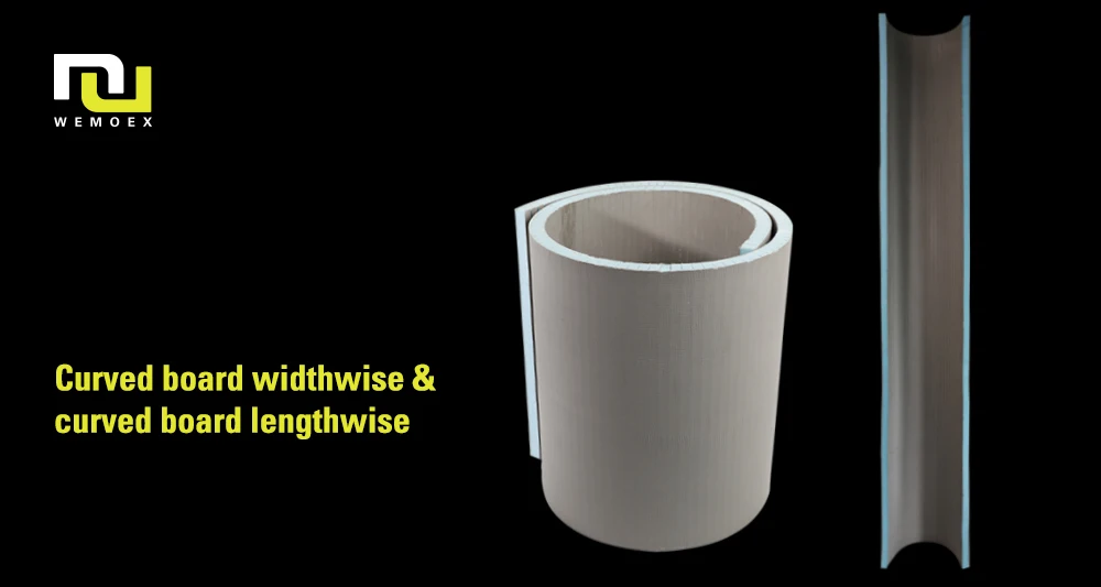 20mm Pre-Slit Curved Board Grooved XPS Tile Backer Board