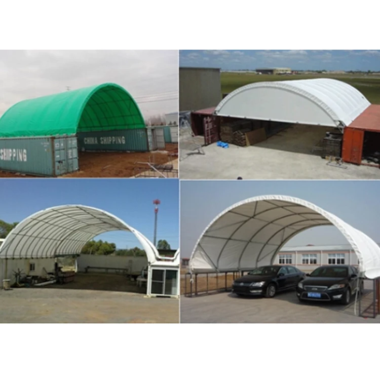 Ss3340 Pvc Fabric Shipping Container Cover Roof Shelter - Buy Tensile ...