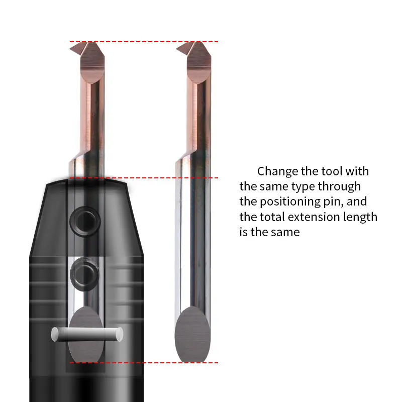 Small Diameter Micro Boring Tool For Mini Lath Tiny Boring Bar Mtr Mir ...